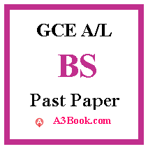 ව්‍යාපාර අධ්‍යයනය (Business Studies) I - අධ්‍යයන පොදු සහතික පත්‍ර (උසස් පෙළ) විභාගය, 2020 | A3BOOk