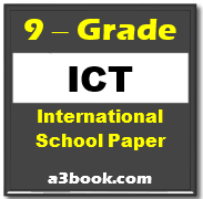 International Schools - Grade 9 - ICT part 1 - 2nd term test paper ...