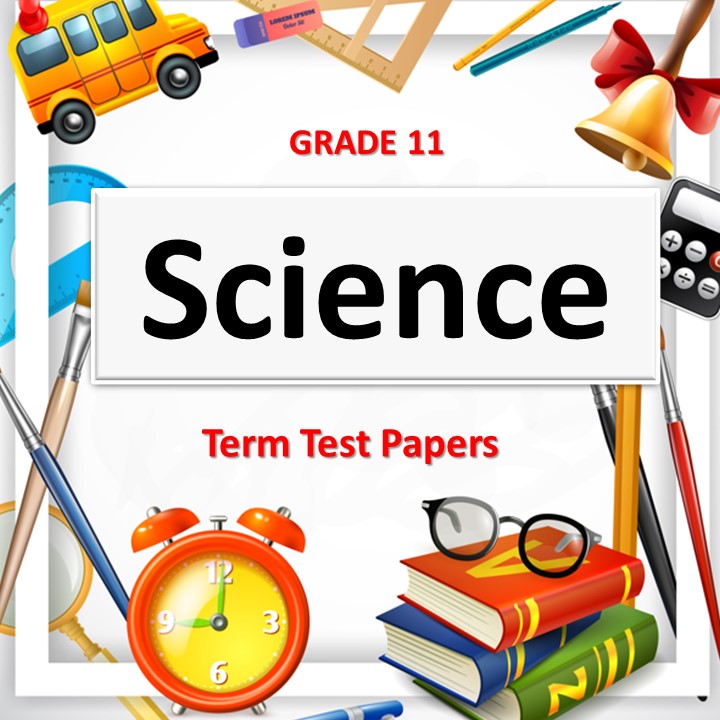 Grade 11 - Science I - 2020 - 3rd Term Test - North western Province ...
