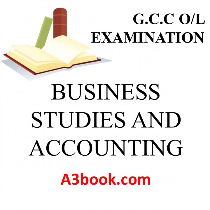 G.C.E. Ordinary Level - Business and Accounting Studies I - 2020 | A3BOOk